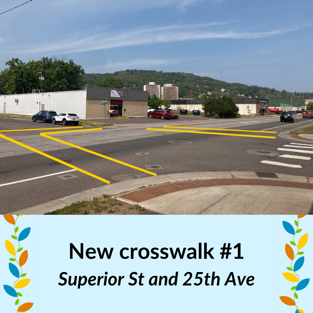 New Crosswalks and Signs in Lincoln Park!