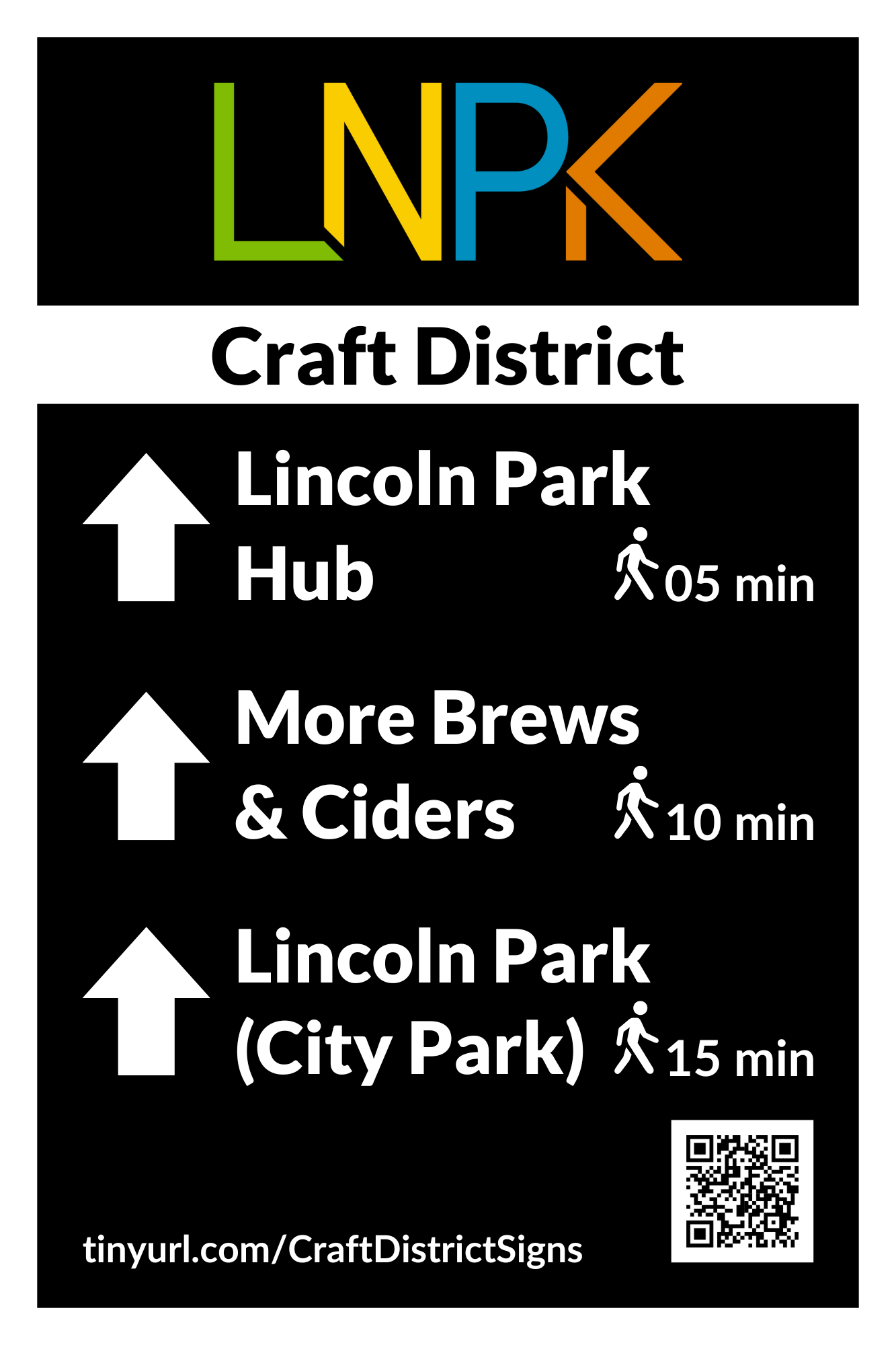 New Crosswalks and Signs in Lincoln Park!